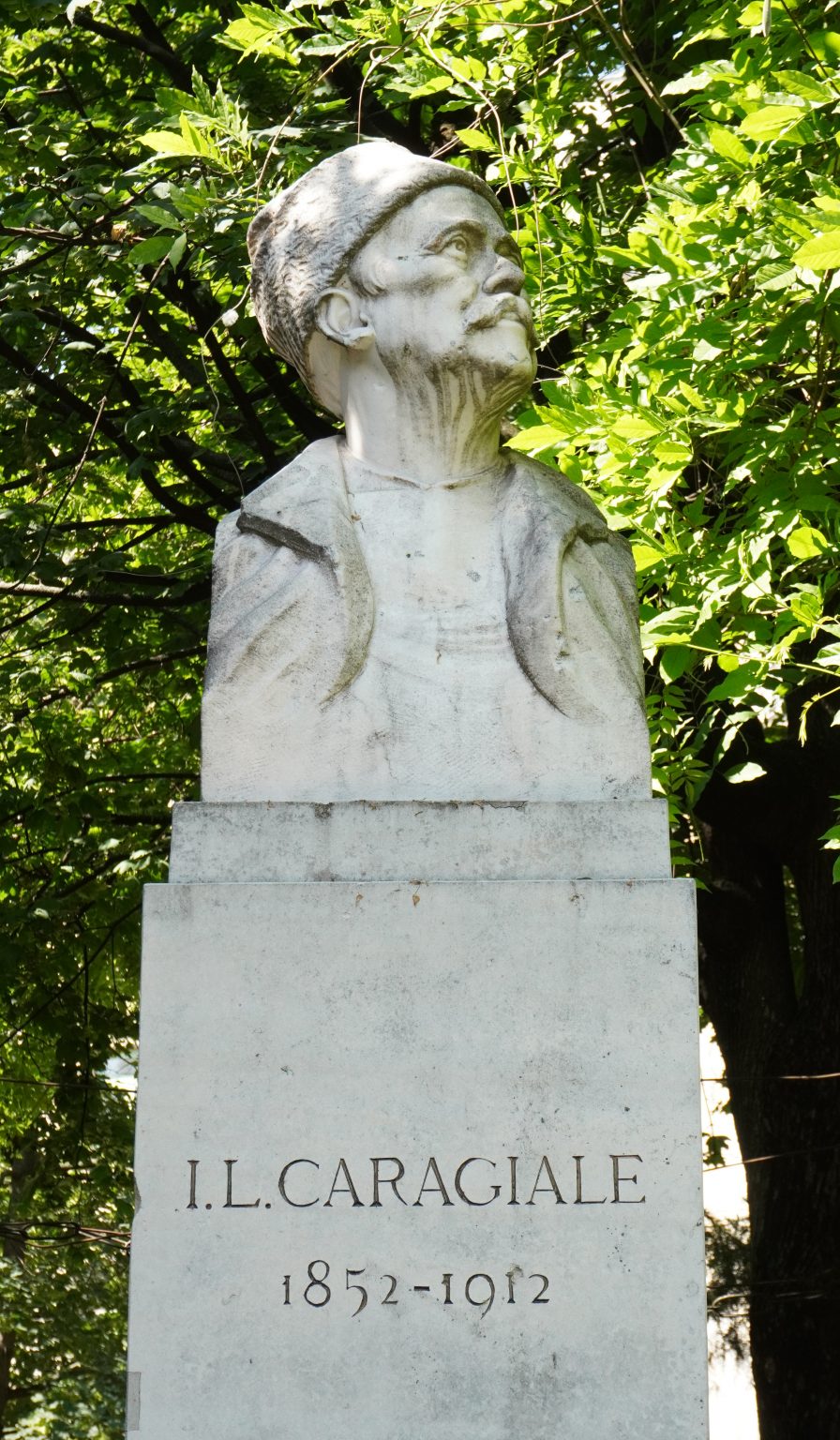 The bust of Ion Luca Caragiale – Artelier for education